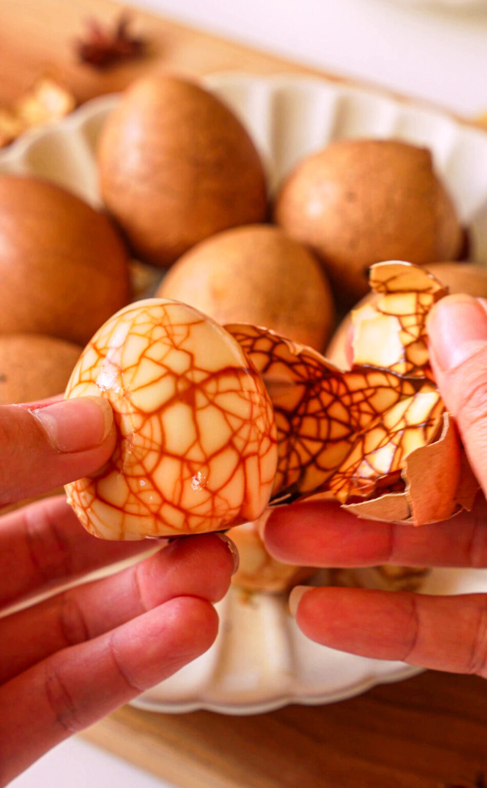 Authentic Tea Eggs Recipe - One Happy Bite