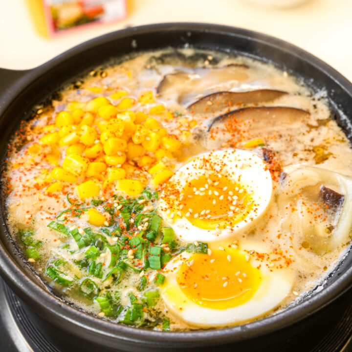 Miso Udon Noodle Soup (Video) - One Happy Bite