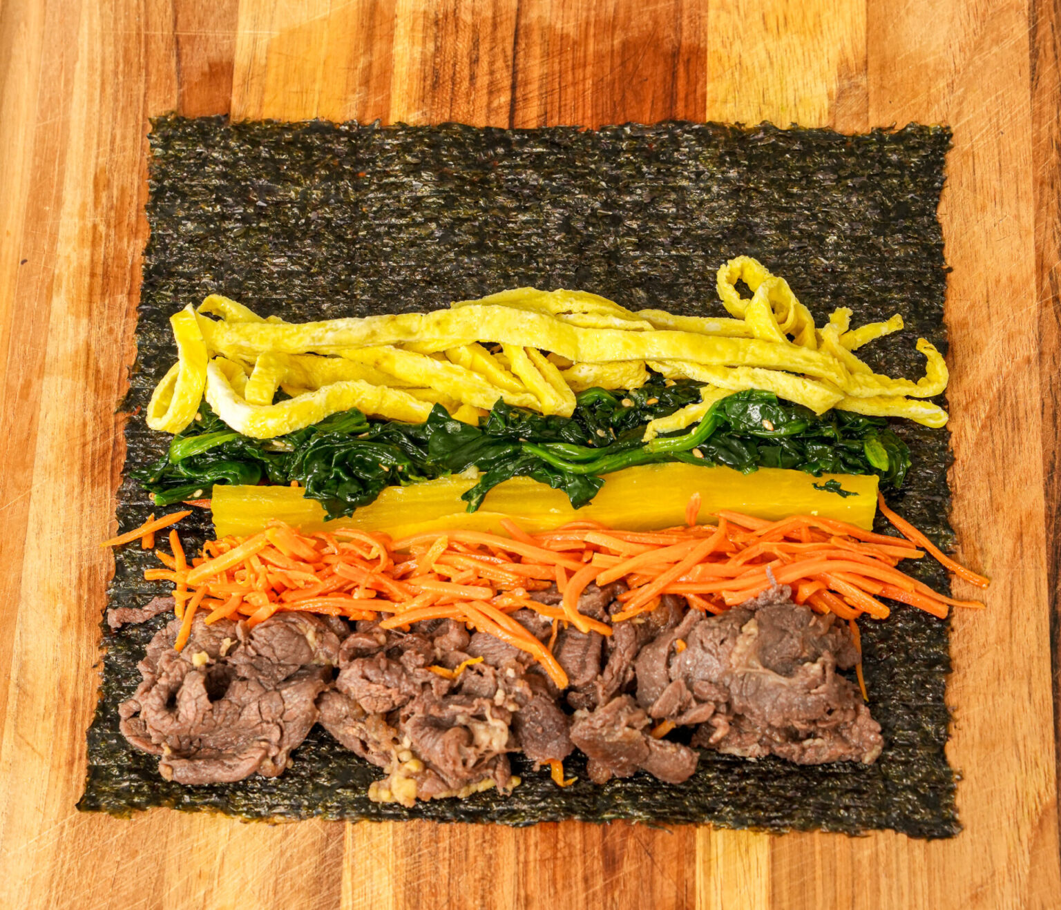 Gimbap -High Protein Low Carb Recipe - One Happy Bite